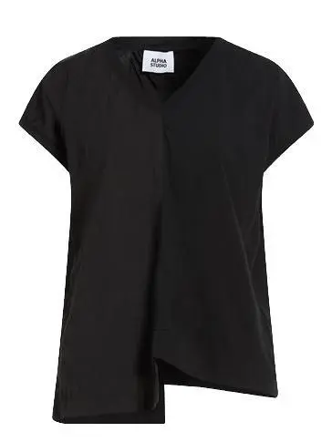 Alpha Studio Jersey T-shirt - Black