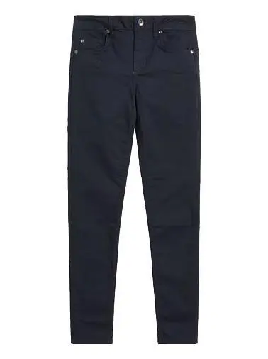 Liu Jo Skinny Jeans With Leather Trims And Appliqués - Midnight Blue