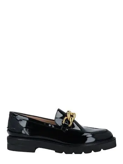 STUART WEITZMAN Loafers In Soft Leather - Black