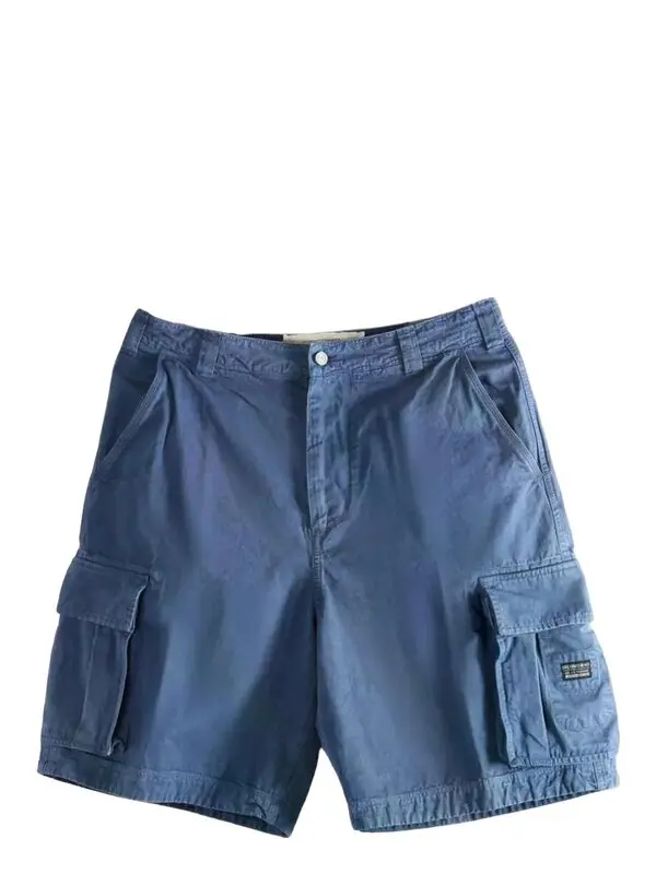 ERL Belt-loop Pocket Shorts - Blue