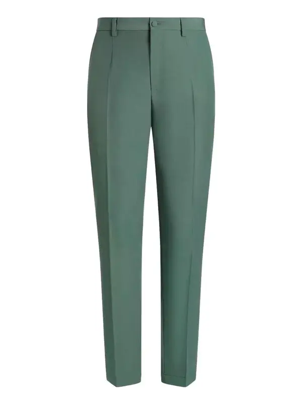 Dolce & Gabbana Buttoned Trousers - Green