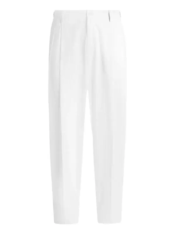 Dolce & Gabbana Pleated Trousers - White