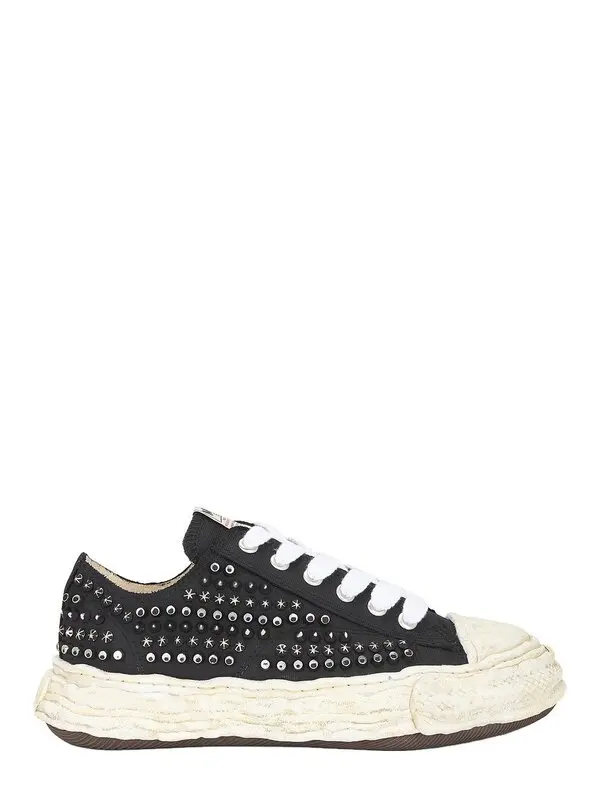 Mihara Yasuhiro Peterson 23original Sole Studded Sneakers - Black