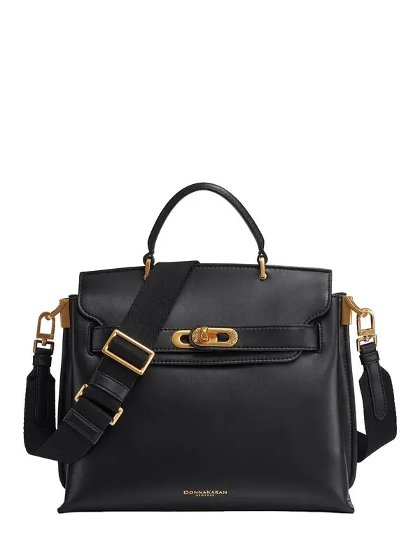 Donna Karan New York Bridgehampton Satchel - Blk/gold
