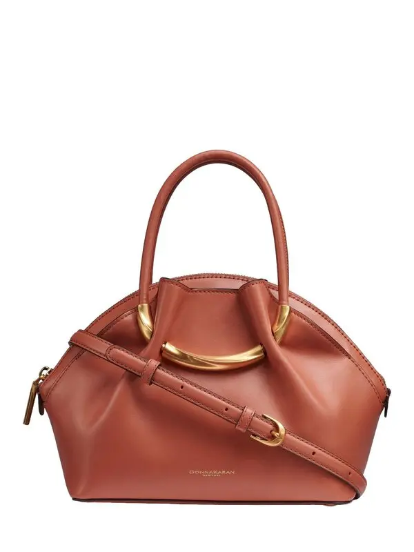 Donna Karan New York Oxford Crossbody Bag - Amber