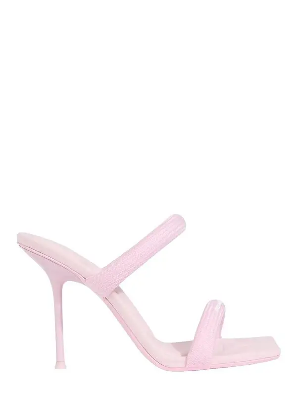 Alexander Wang Julie Woven Sandals - Baby Pink