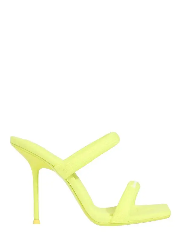 Alexander Wang Julie Woven Sandals - Bright Yellow