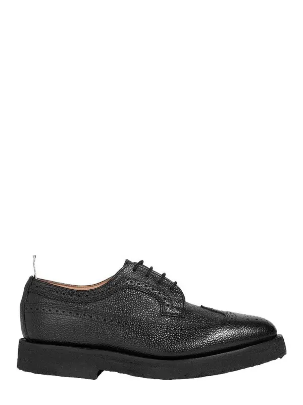 Thom Browne Pebbled Leather Brogues - Black