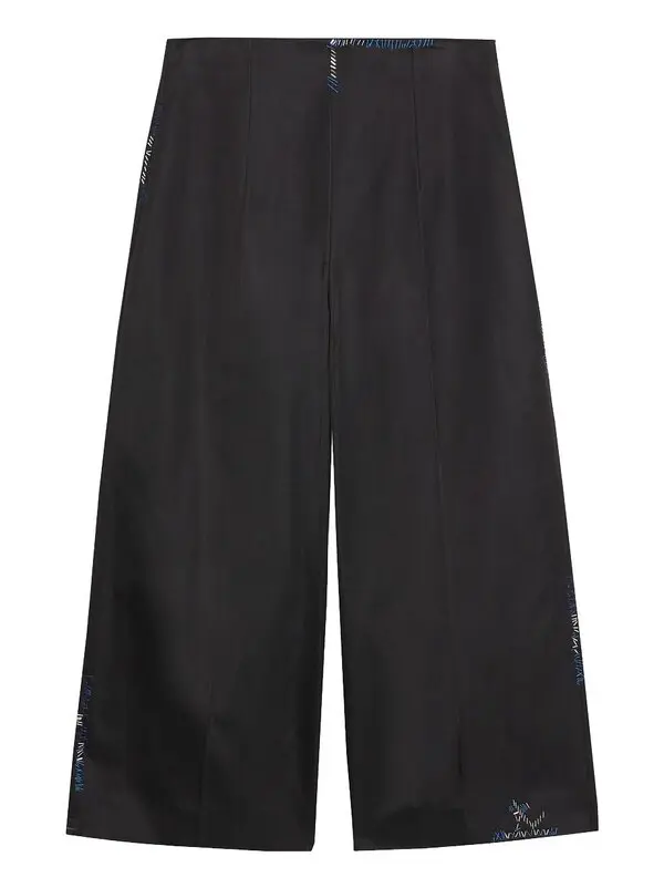 Marni Cotton Culottes - Black