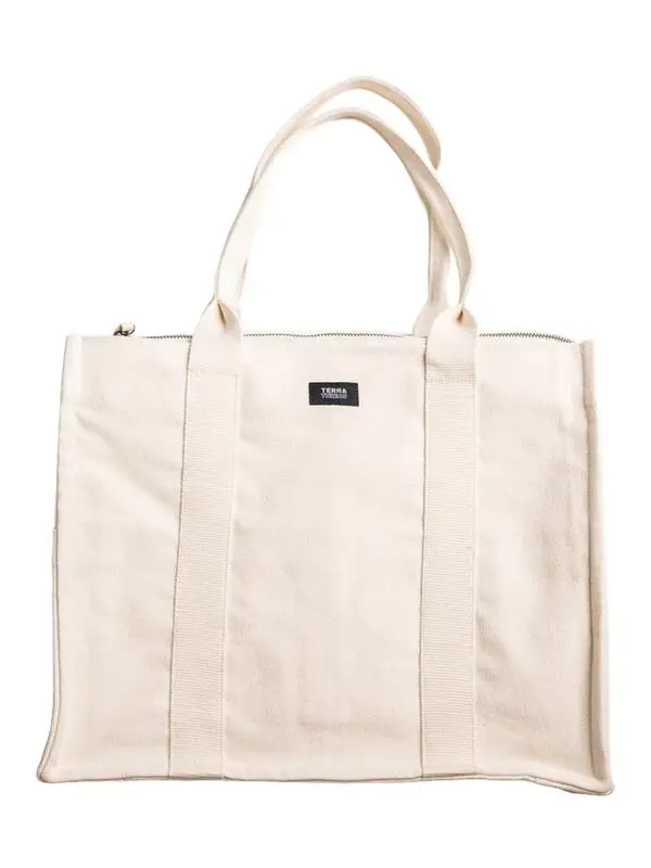 TERRA THREAD Organic Cotton Canvas Tote - Natural