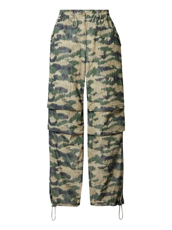 HALFBOY Camouflage-print Ripstop Cargo Pants - Army Green