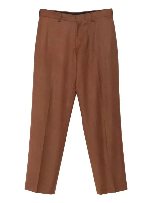 Paul Smith Buttoned Trousers - Brown