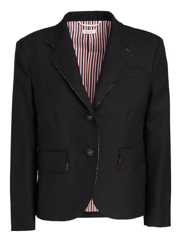 Thom Browne Wool Blazer - Black