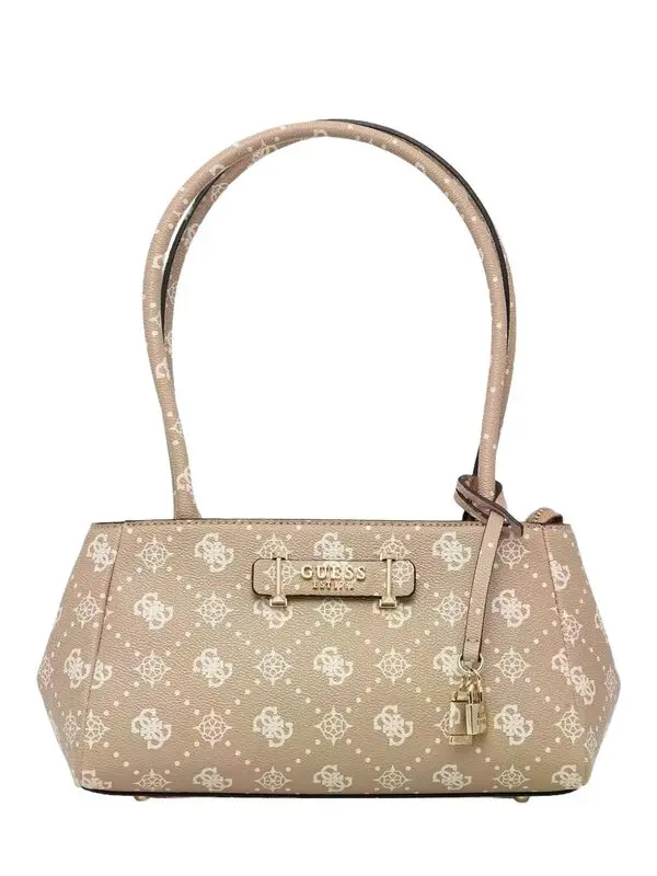 Guess Padlock Charm Tote Bag - Neutrals