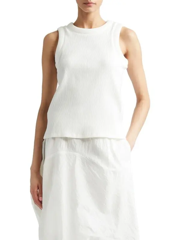MELITTA BAUMEISTER Circle Rib Tank - White