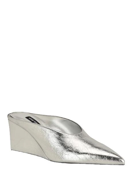 Nine West Lanah Mule Pump - Silver