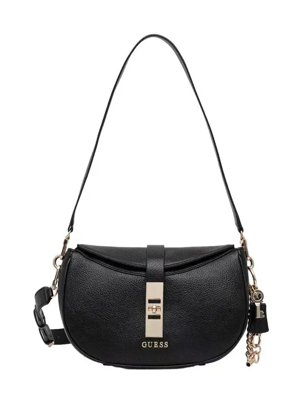 Guess Brooke Shoulder Bag - Black