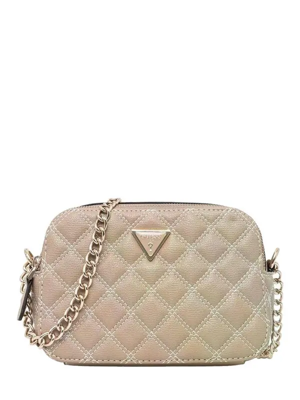 Guess Giully Quilted Cross Body Bag - Neutrals
