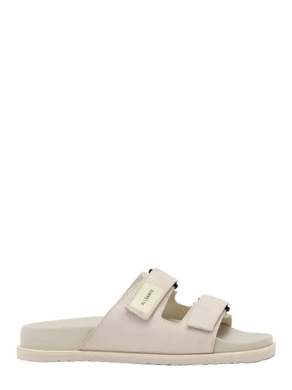ALLSAINTS Vex Leather Sandals - White