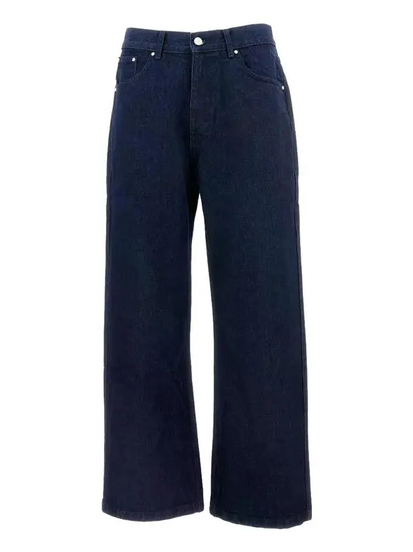ARTE ANTWERP Five-pocket Wide-leg Jeans - Blue