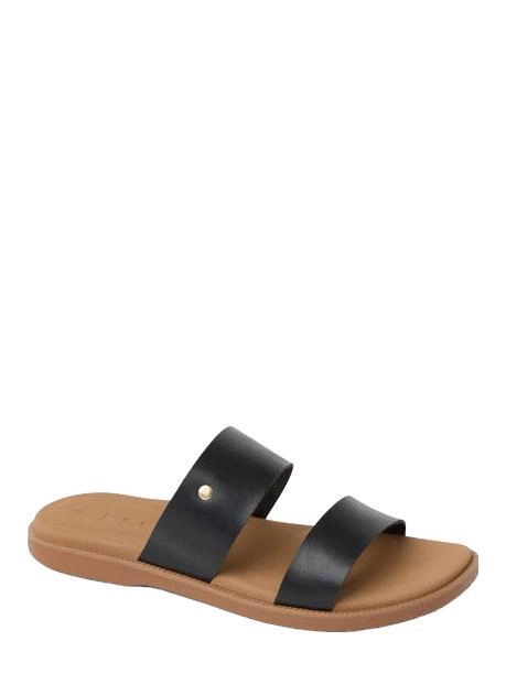 Reef Two-strap Sandal - Black/tan