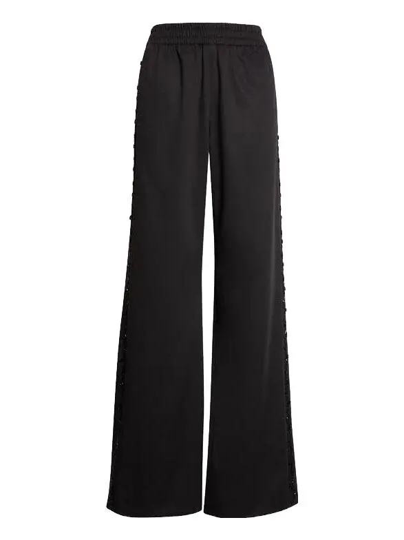 GOLDEN GOOSE Wool Trousers - Black