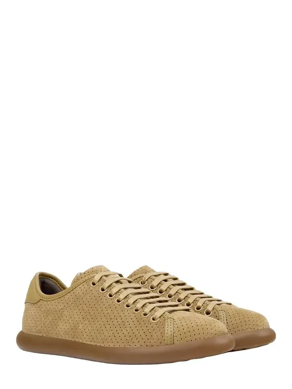 Camper Pelotas Soller Perforated Sneakers - Medium Brown