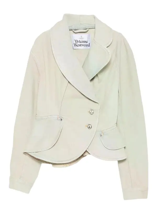 VIVIENNE WESTWOOD Asymmetric Jacket - Blue