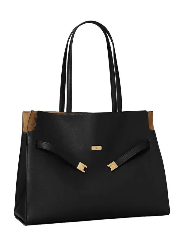 Tory Burch Lee Radziwill Tote - Black