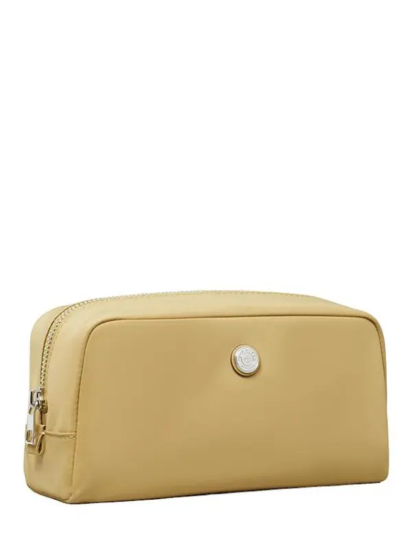 Tory Burch Medium Twist Cosmetic Case - Wheat