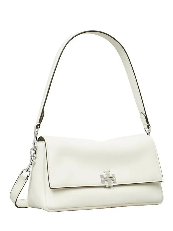 Tory Burch Small Charlie Shoulder Bag - Bianco