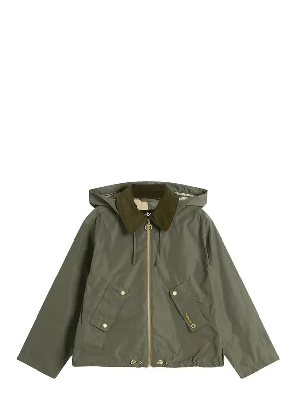 Barbour Weaver Showerproof Jacket - Ivy Green/ancient