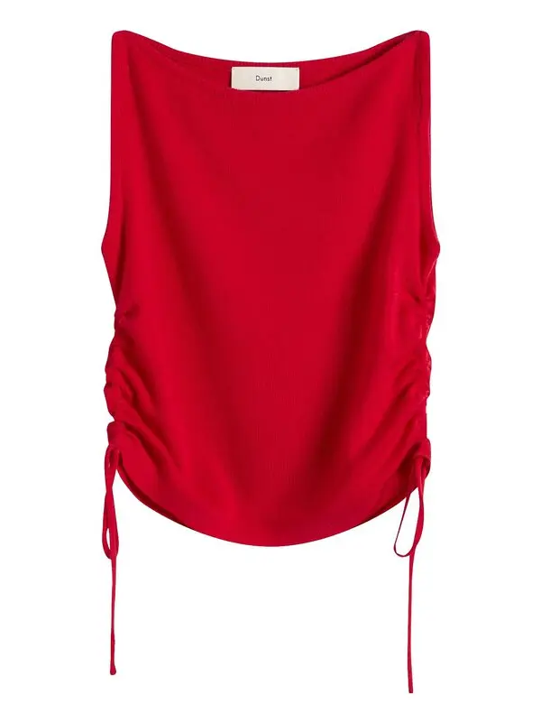DUNST Layering Knit Top - Red