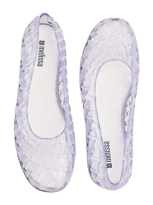 Melissa Possession Jelly Ballet Flats - Clear
