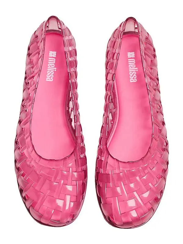 Melissa Possession Jelly Ballet Flats - Pink