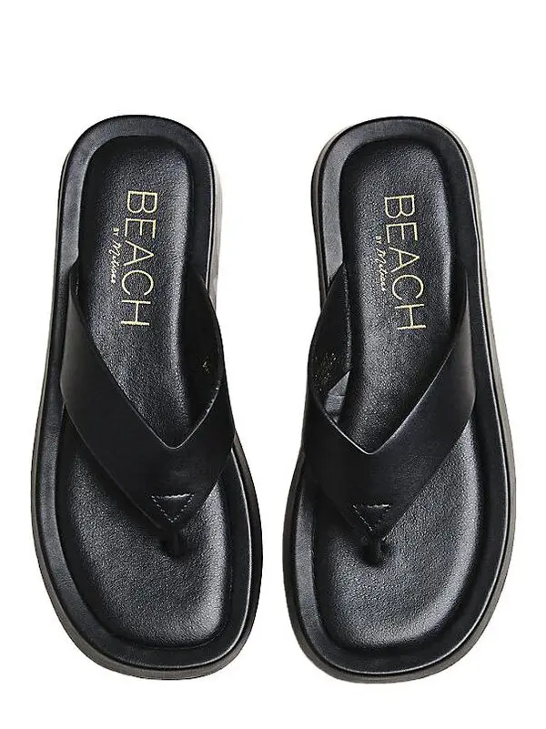 Matisse Mallorca Thong Sandal - Black