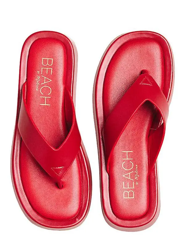 Matisse Mallorca Thong Sandal - Red