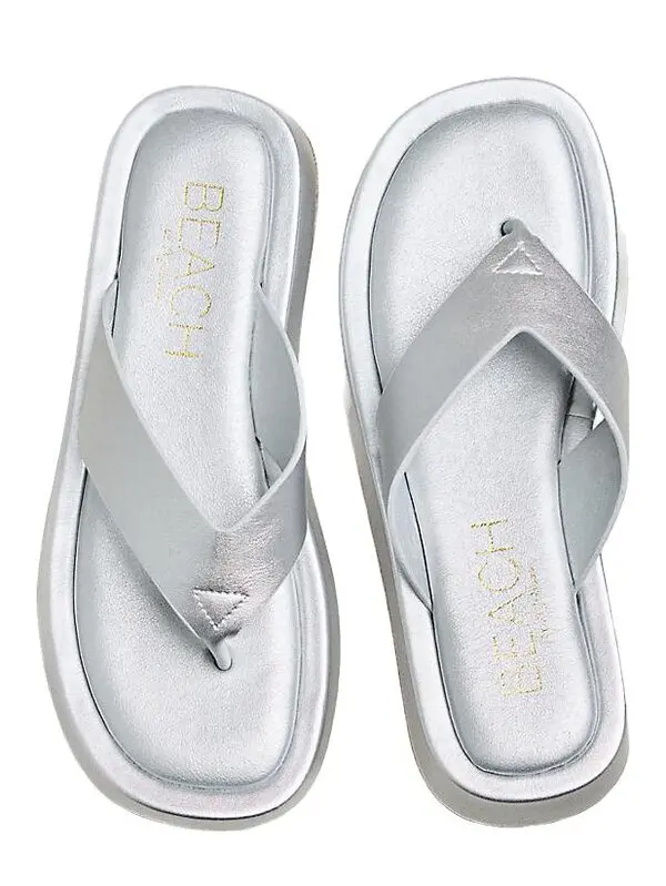 Matisse Mallorca Thong Sandal - Silver