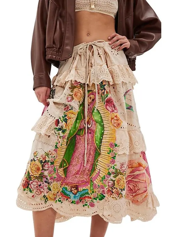 MAGNOLIA PEARL Guadalupe Pissarro Skirt - Multicolor