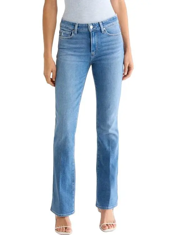 Paige Manhattan Bootcut Jeans - Vino Vibes