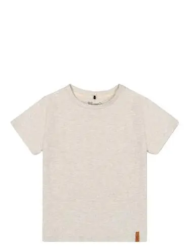 DEUX PAR DEUX Organic Cotton Jersey T-shirt Solid - Heather Grey