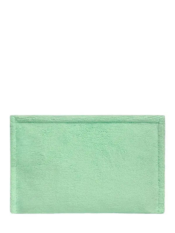 YOUZEY Velvet Cosmetic Bag - Bright Green