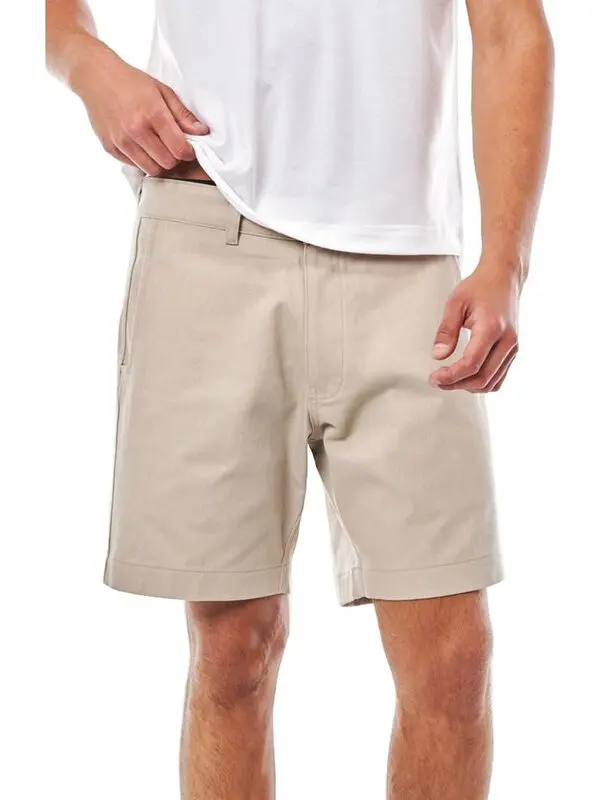 LEISURE LAB Dune Short - Pebble