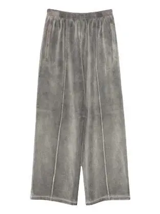 Alexander Wang Mid-rise Relaxed Pants - Titanium