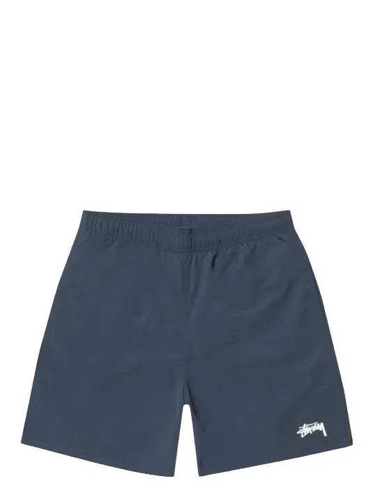 StÜssy Water Stock Elastic Waistband Short - Navy Blue