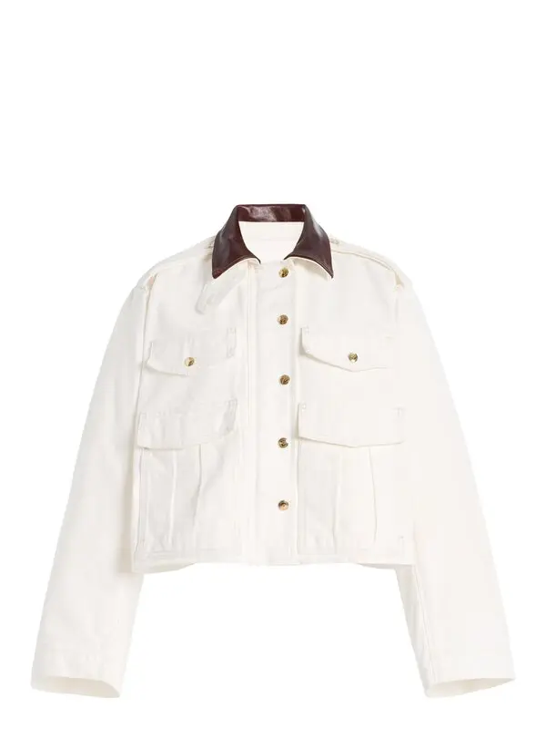 RÙADH The Henderson Canvas Jacket - White