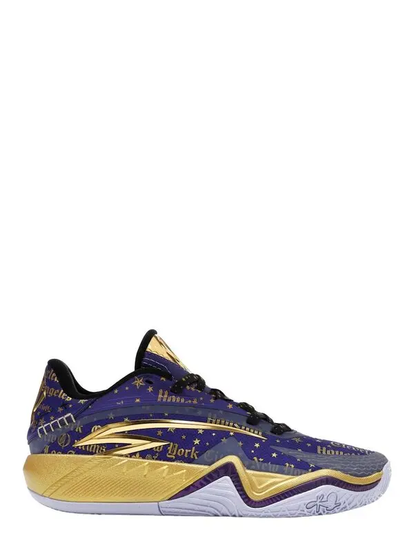 ANTA Kai 3 Kai Mentalityin Sneakers - Purple/gold