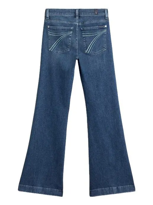 7 For All Mankind Tailorless Dojo Flare - Denim
