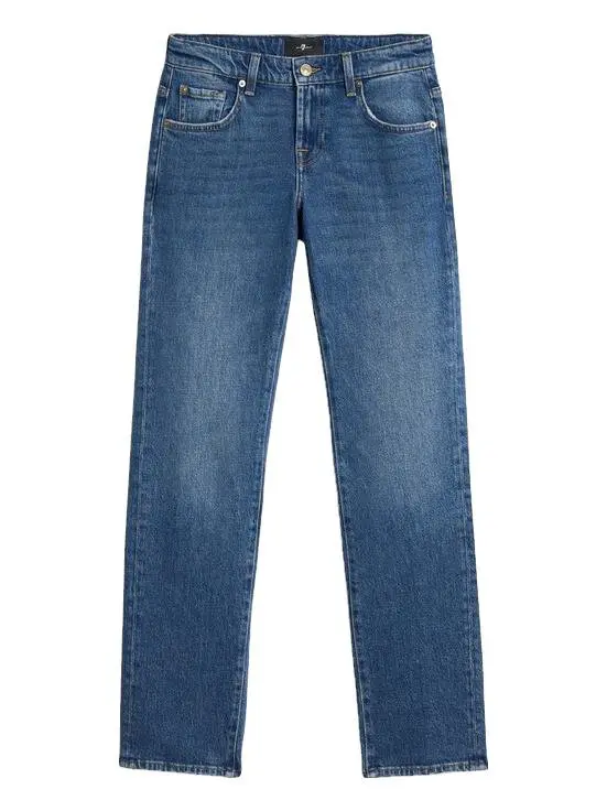 7 For All Mankind Low Cigarette Explorer - Denim