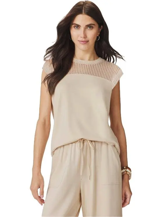 Splendid Supersoft Jada Sleeveless Top - Neutral